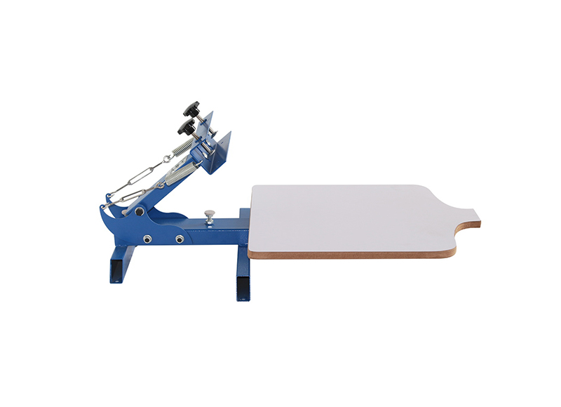 MK101-S Simple 1 color 1 station screen printer | Screen Printing ...